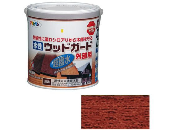 【商品説明】●木目を生かした美しいステイン仕上げができ、日光や雨に強く耐候性が優れています。●シロアリ、キクイムシ、腐れ、カビに対して、長期間強い効果を発揮します。●撥水剤の配合により、塗装直後から長期間撥水性を維持し、木部を保護します。●...