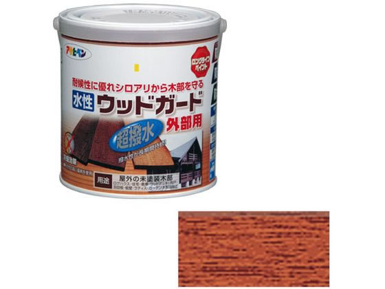 【商品説明】●木目を生かした美しいステイン仕上げができ、日光や雨に強く耐候性が優れています。●シロアリ、キクイムシ、腐れ、カビに対して、長期間強い効果を発揮します。●撥水剤の配合により、塗装直後から長期間撥水性を維持し、木部を保護します。●...