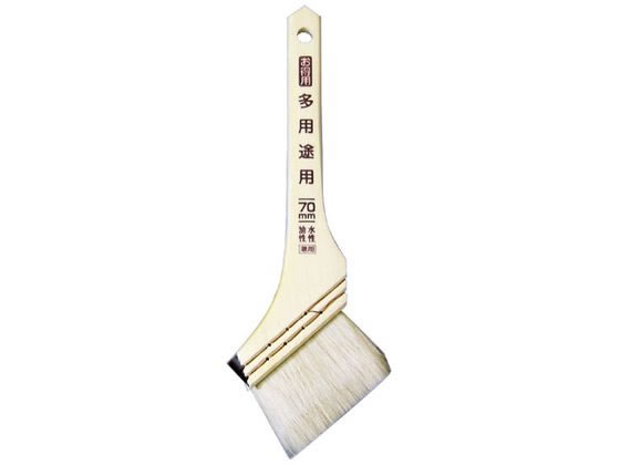 【商品説明】●【用途】最適な塗料：水性塗料・油性塗料。【仕様】●サイズ：70mm●毛丈：37mm●重量：35g●材質：毛　山羊毛・化学繊維の混毛【備考】※メーカーの都合により、パッケージ・仕様等は予告なく変更になる場合がございます。【検索用...