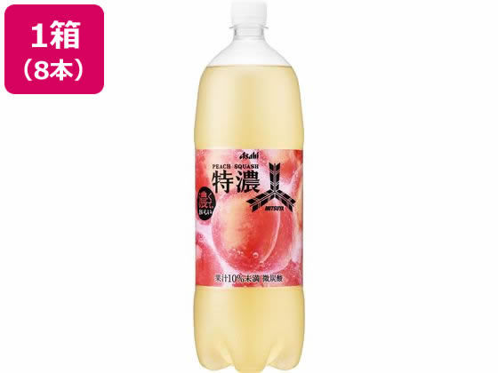 【商品説明】微炭酸で爽やかに仕立てることで、果実をまるかじりしたような味わいが感じられる炭酸飲料。カラダにうれしい、ビタミンE入り。【仕様】●内容量：1．5L●原材料：砂糖類／果糖ぶどう糖液糖（国内製造）・砂糖、もも果汁／炭酸・酸味料・香料...