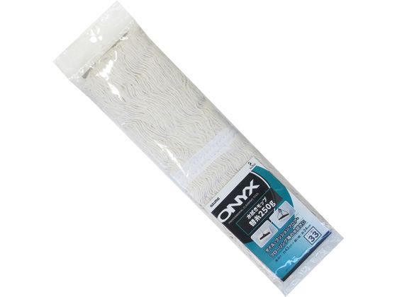 【商品説明】「OX249水拭きモップ15TL」「OX252水拭きモップ15TL」「OX253水拭きモップL糸なし」などモップヘッドの幅約21〜25cmの水拭きモップに共通の交換用です。【仕様】●製品サイズ：約幅24×長さ22cm●材質：ポリ...