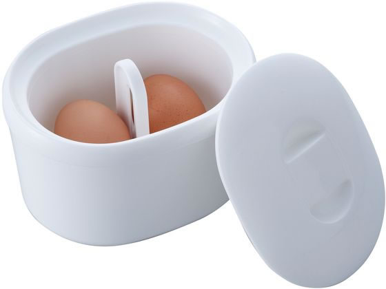 【商品説明】熱湯を注いで待つだけで簡単に温泉玉子が2個できます。断熱容器（3重構造）になっていますので、保温以外に、アイスペール等の保存容器としても使えます。【仕様】●サイズ：約幅14．8＊奥行11．5＊高さ10．5cm●重量：約220g●...