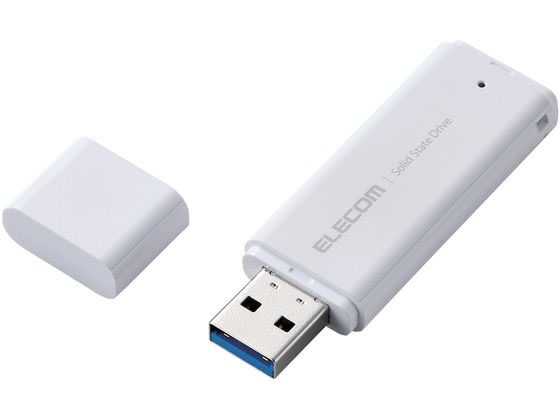 【商品説明】キャップでUSBコネクターへのゴミやホコリなどをブロックできる、シンプルなデザインのキャップ式USB　5Gbps（USB3．2（Gen1））外付けSSDです。　重さ約11g、幅約67．5mm×奥行約22．0mm×高さ約8．6mm...