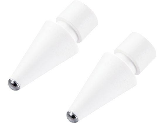 【商品説明】●摩耗しにくい金属製で、ApplePencilに近い形状の交換用ペン先です。●ペン先は摩耗しにくい高感度の銅製素材を採用しています。●ApplePencil（第1世代）、（第2世代）、（USB−C）に使用可能です。●2個入りです...