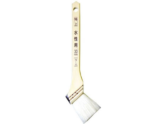 【商品説明】山羊、化学繊維の混毛で塗りやすいハケです。【用途】最適な塗料：水性塗料用。【仕様】●サイズ：30mm●毛丈：40mm　●重量：25g●材質：【毛】山羊毛・化学繊維の混毛【備考】※メーカーの都合により、パッケージ・仕様等は予告なく...