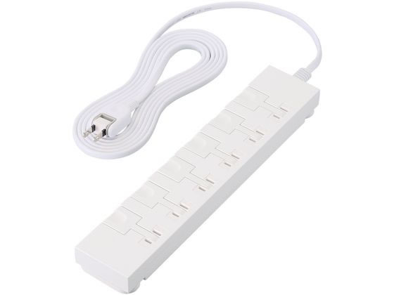 【商品説明】●レバーを押すだけで簡単に、片手でプラグを抜ける6個口のタップです。タップを手で押さえたりプラグを強い力で引き抜いたりする必要はありません。　●力が弱い方が無理なくプラグを抜くのに便利。プラグの抜き挿しが頻繁に発生する方にもおす...