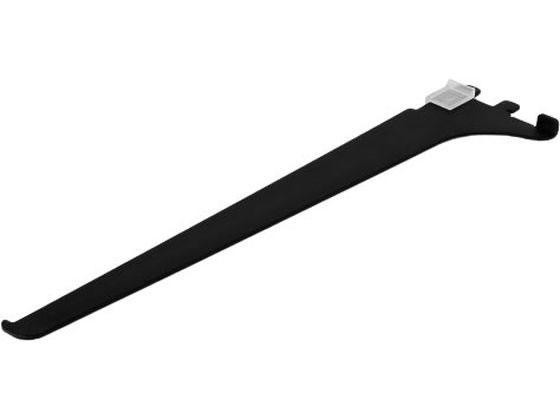 【商品説明】棚板の取り付けに使用してください。【仕様】●カラー：黒●サイズ：H75×W18×D300mm●材質：鉄、メラミン塗装【備考】※メーカーの都合により、パッケージ・仕様等は予告なく変更になる場合がございます。【検索用キーワード】和気...