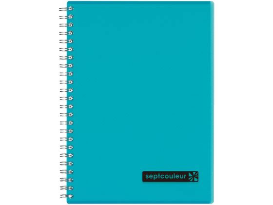 【商品説明】勉強から仕事、プライベートまでさまざまなシーンで心地よく使えます。コンパクトで持ち歩きやすいA5サイズ。【仕様】●サイズ：A5（210×160mm）●色：ライトブルー●罫線：7mm罫●表紙素材：PP●製本：ツインワイヤ●用紙：筆...