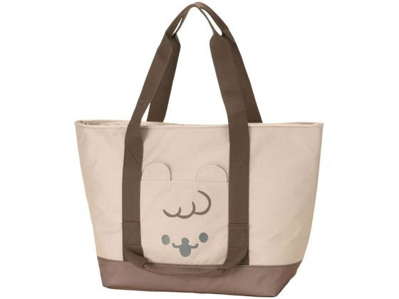 【商品説明】麻風生地のナチュラルな風合いの行楽バッグです。内側はアルミ蒸着フィルムになっており、保冷剤などが入れられるメッシュポケット付き。保冷に適したショッピングバッグです。ご家族用のお買いものをしてもマチ幅が広く大きめのバッグなので安心...