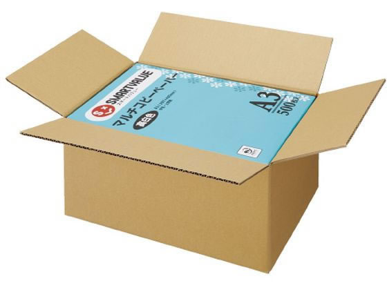 【商品説明】組立てが簡単なワンタッチダンボール。【仕様】●外形寸法：幅439×奥311×高250mm●内形寸法：幅429×奥301×高232mm●フルート種類：Aフルート●厚：5mm●規格：A3底面●3辺合計：100cm●耐荷重：10kg●...