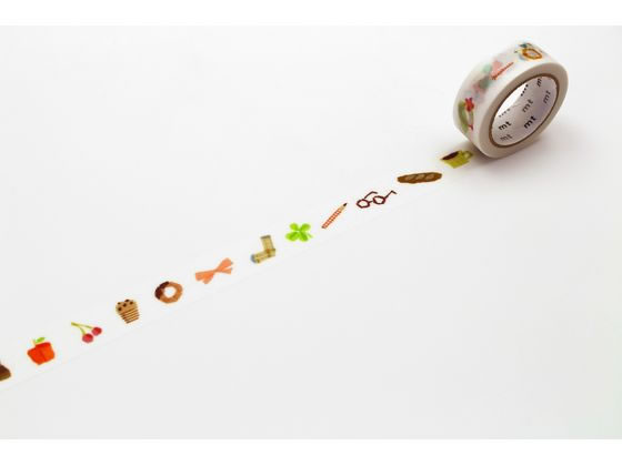 【商品説明】手紙に貼ってみたり、ラッピングに使ってみたり、可能性は無限大。マスキングテープちぎり絵作家である田村美紀さんのデザインです。【仕様】●テープサイズ：幅15mm×長さ7m●注文単位：1巻【備考】※メーカーの都合により、パッケージ・...