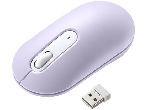 【商品説明】厚さ約30mmの薄型設計で、持ち運びしやすいワイヤレスマウスです。左右対称形状なので、右利き、左利きを問わず、快適に使用できます。ケーブルを気にせず使えるワイヤレスタイプです。電波障害に強い2．4GHzデジタル帯で、通信範囲が半...