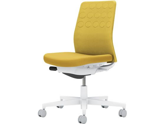 【商品説明】一人ひとりが働きやすい空間へ。インテリアフレンドリーなタスクチェアー【仕様】●品番：C03−W200W−W1S1SX1●カラー：本体／ホワイトグレー●カラー：座／オリーブイエロー、背／オリーブイエロー●ランバーサポート：なし●外...