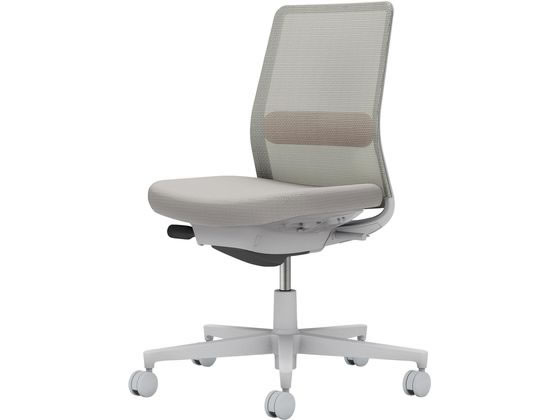 【商品説明】一人ひとりが働きやすい空間へ。インテリアフレンドリーなタスクチェアー【仕様】●品番：C03−G102U−GE2E2AG1●カラー：本体／ライトグレー●カラー：座／ライトグレー、背／ライトグレー●ランバーサポート：あり●外寸法：幅...