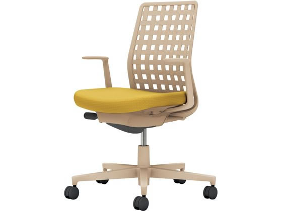 【商品説明】一人ひとりが働きやすい空間へ。インテリアフレンドリーなタスクチェアー【仕様】●品番：C03−Z310U−Z1S1KX1●カラー：本体／ソフトベージュ●カラー：座／オリーブイエロー、背／ソフトベージュ●ランバーサポート：なし●外寸...