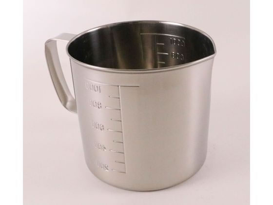 【商品説明】丈夫な18−8ステンレス製。見やすい目盛付き。【仕様】●サイズ：φ114×H110mm●材質：18−8ステンレス●生産地：燕三条【備考】※メーカーの都合により、パッケージ・仕様等は予告なく変更になる場合がございます。【検索用キー...