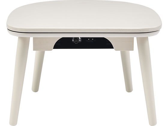 【商品説明】とにかく小さい！限られたスペースにはもちろん、広いお部屋は広々使える。専用のこたつ布団が不要！ブランケットや毛布をかけて手軽に暖をとれる。足先が冷える方の足元のピンポイント暖房に。ローテーブルや、ネストテーブルなど、サブテーブル...