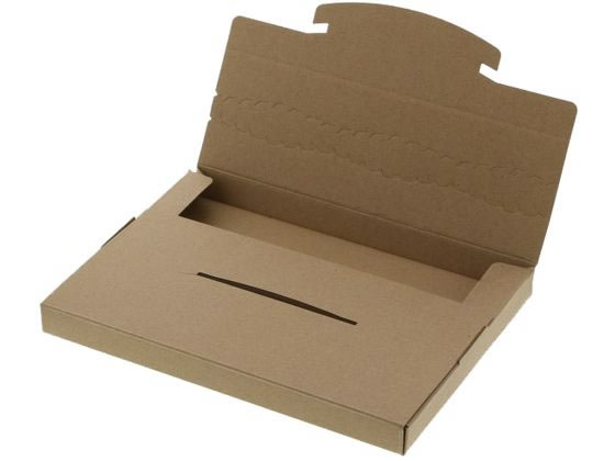 【商品説明】小物の発送に便利なメール便対応ボックスです。組み立て方も簡単でテープ1本で封が出来ます。開封もミシン目を引くだけで楽々です。フリマアプリやネットオークション出品者様におすすめです。A5サイズ用です。ゆうパケット対応サイズ。※荷物...