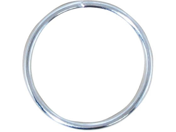 【仕様】●寸法：内径27mm、線径1．4mm●色：シルバー（ニッケルメッキ）●材質：鋼線●注文単位：1箱（200本）【備考】※メーカーの都合により、パッケージ・仕様等は予告なく変更になる場合がございます。【検索用キーワード】ミツヤ　みつや　...