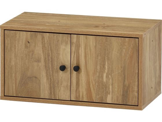 【商品説明】ほとんどの工程で工具を使わずに組み合わせるだけで簡単に組み立てできます。パーツには返しが付いているので簡単に外れない仕様です。表面はプリント紙化粧繊維板を使い、リアルな木目を感じることができます。お部屋に馴染む飽きの来ないデザイ...