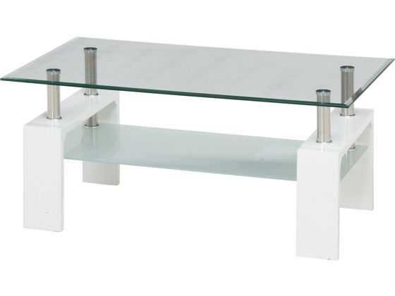 【商品説明】ガラステーブルがより一層上品なお部屋を演出してくれます。テーブル周りをいつでもスッキリした状態に保ちます。ガラス天板を活かしてディスプレイスを楽しむことができます。【仕様】●サイズ：W1000×D600×H450mm●重量：20...