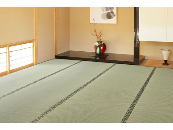 【商品説明】高品質な国産のい草と日本の職人の技術が織りなす双目織の上敷き。い草の栽培から縫製まで、すべて日本にこだわって丁寧に仕上げています。い草の生産地として知られる熊本県八代産の良質ない草を100％使用。織りが等間隔な「双目織り」は、見...