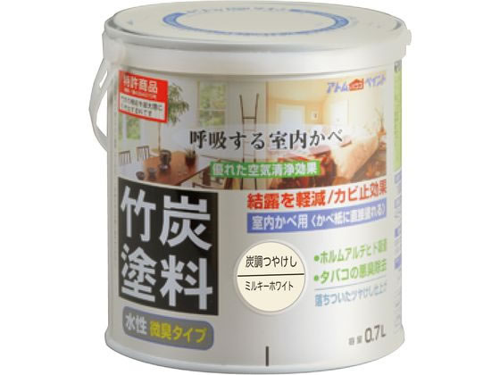 【商品説明】●一般的な室内かべ塗料と違い、竹炭の粒が塗料を塗った仕上がりとは思えない程の自然な仕上がり感を演出します。●炭の粒が塗料表面で呼吸をするため、少しザラっとした仕上がりとなります。【仕様】●商品サイズ（約）：D112×W112×H...