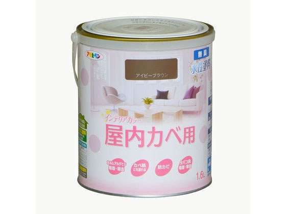 【商品説明】●カベ紙・ビニールカベ紙の上にも塗ることができます。●塗料に含まれるVOC（揮発性有機化合物）は0．1％以下であり、シックハウスの原因とされるホルムアルデヒドを吸着・除去する環境保護塗料です。●防カビ剤を配合、カビの発生を防ぎま...