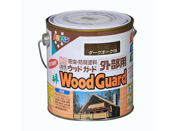 【商品説明】●シロアリ、キクイムシなどに対して長期間強力な防虫効果を発揮します。●腐れ、カビなどに対して長期間強力な防腐・防カビ効果を発揮します。●耐水性、耐光性に優れた着色顔料の配合により、長期間鮮明な色を保ちます。●木部に深く浸透し、内...