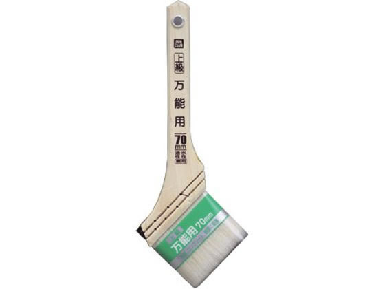 【商品説明】●塗料含みに優れ、セミプロ感覚できれいに塗れるハケです。●厳選した高品質の原毛に化学繊維を混毛した独自の毛組。●化学繊維主体で適度なコシがある万能タイプのハケです。●手によくなじみ、使いやすい白木のハンドル。●プロ感覚の手応えと...