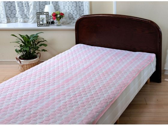 【商品説明】吸水性にすぐれた繊維で水分をすばやく吸い取り拡散しドライ感をキープこれからの季節におすすめ！四隅ゴムバンド付き。綿混手洗いOK！【仕様】●色：ピンク●サイズ：（約）140×205cm●重さ：（約）750g●素材：表地／綿60％・...