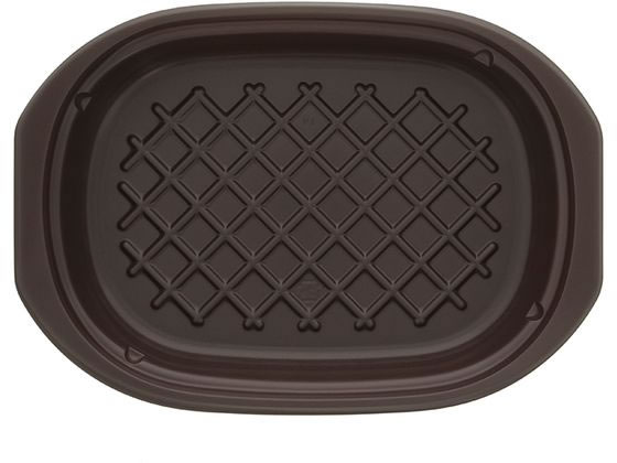 【仕様】●カラー：茶●サイズ：外寸：203×143×高さ31mm●材質：C−PET／ポリエチレンテレフタレート●容量：500cc●入数：50個【備考】※メーカーの都合により、パッケージ・仕様等は予告なく変更になる場合がございます。【検索用キ...