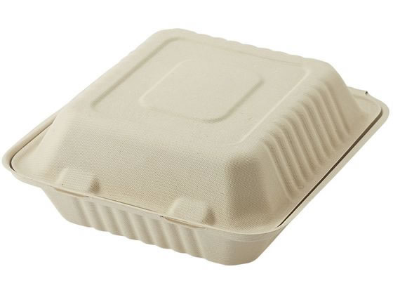 【商品説明】発芽しやすく成長が早い竹を原料とし、埋めると土に還る生分解性のある環境配慮型のペーパーウェアです。本体と蓋が一体式のフードパックタイプ、3つの仕切り付きです。ベージュに近いナチュラルな色味・風合いを持ち、テイクアウト・フードデリ...