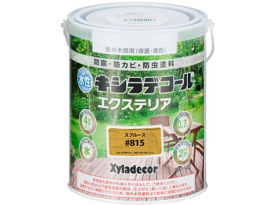 【商品説明】●木材保護塗料のトップブランド「キシラデコール」の水性タイプ●木材の内部に浸透し、内部から防腐・防カビ・防虫効果を発揮します。●水性だから臭いが少なく作業性抜群。用具の後始末も水でできるから取り扱いが簡単です。●油性キシラデコー...