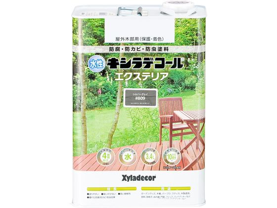 【商品説明】●木材保護塗料のトップブランド「キシラデコール」の水性タイプ●木材の内部に浸透し、内部から防腐・防カビ・防虫効果を発揮します。●水性だから臭いが少なく作業性抜群。用具の後始末も水でできるから取り扱いが簡単です。●油性キシラデコー...