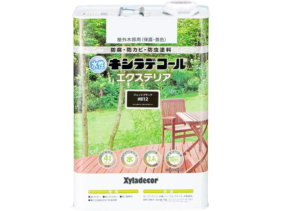 【商品説明】●木材保護塗料のトップブランド「キシラデコール」の水性タイプ●木材の内部に浸透し、内部から防腐・防カビ・防虫効果を発揮します。●水性だから臭いが少なく作業性抜群。用具の後始末も水でできるから取り扱いが簡単です。●油性キシラデコー...