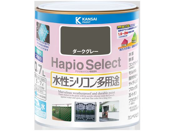 【商品説明】●高耐久アクリル・シリコン樹脂配合だから紫外線・排ガス・雪・酸性雨など外敵から建物を守り、長期間風合い・ツヤを保ちます。●臭いが少なく、乾燥も速く、使いやすい水性タイプ。※乾くと雨や水で流れ落ちる事はありません。●防カビ剤配合だ...