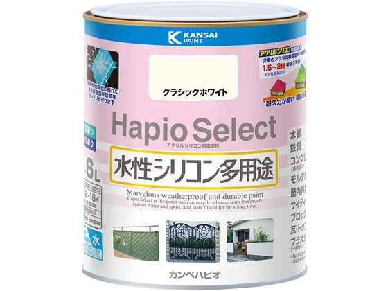 【商品説明】●高耐久アクリル・シリコン樹脂配合だから紫外線・排ガス・雪・酸性雨など外敵から建物を守り、長期間風合い・ツヤを保ちます。●臭いが少なく、乾燥も速く、使いやすい水性タイプ。※乾くと雨や水で流れ落ちる事はありません。●防カビ剤配合だ...