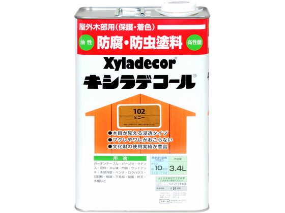【商品説明】●高い信頼と実績！全国の重要文化財や公共施設に使用されているドイツ生まれの高耐久木材保護塗料●高性能防虫・防腐・防カビ・はっ水成分が木材の深部まで浸透し、日光、雨、害虫、カビなどから長期間木材を守ります。【仕様】●容量：3．4L...