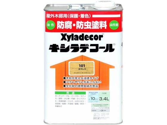 【商品説明】●高い信頼と実績！全国の重要文化財や公共施設に使用されているドイツ生まれの高耐久木材保護塗料●高性能防虫・防腐・防カビ・はっ水成分が木材の深部まで浸透し、日光、雨、害虫、カビなどから長期間木材を守ります。【仕様】●容量：3．4L...
