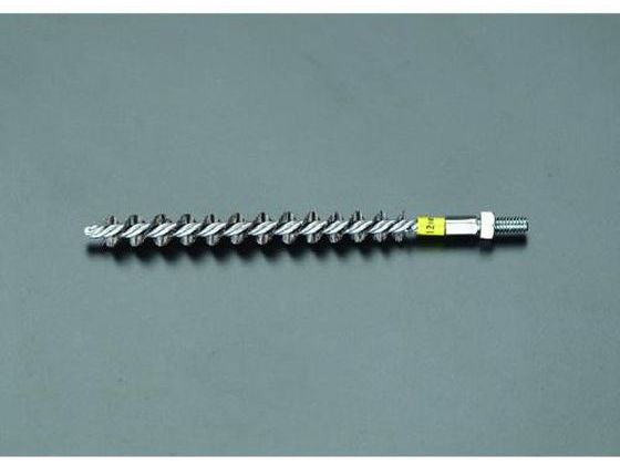 【仕様】●ブラシ径：8mm●材質：ステンレス●ネジ径：1／4−20ねじ●EA109CS、FS用●シングルねじり・ダブルステム型●ネジ部及び芯：スチール製●オスネジとメスネジ（ハンドル側・別売）をねじ込んでつないで使用してください。●作業中に...