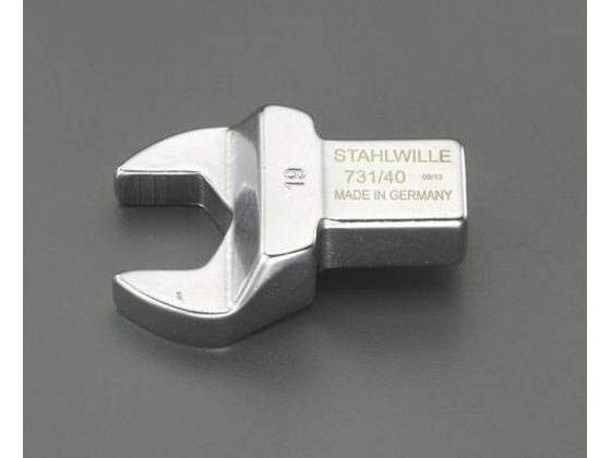 【仕様】●メーカー：STAHLWILLE（スタビレー）●型番：731／40−27●対辺：27mm●寸法図サイズ：ジョイントサイズ（mm）：14×18スパナ部外径（b：mm）：60スパナ部厚み（h：mm）：13ジョイント根元からボルト中心部ま...