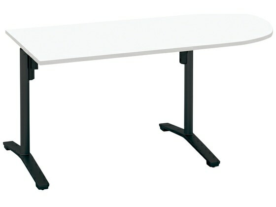 【商品説明】シンプルで洗練されたデザインの中に、オフィス空間を効果的に活用できる多様なタイプのテーブルをラインアップしています。天板がフラップしスタックできるタイプ。多目的なスペースで人数増減に対応したり、急な人数増に対応できるよう予備テー...