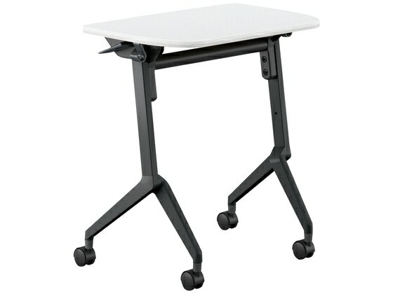 【商品説明】気軽に移動ができるコンパクト設計により、主体的な学びの場づくりをサポート。講義からグループワークまで、幅広い用途で活用できます。【仕様】●品番：FLF−G0604MNN−6APW1●カラー／脚：ブラック、天板：ホワイト●外寸法／...