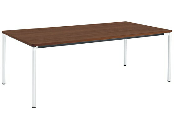 【商品説明】キャスター付きタイプは、急な増員やレイアウト変更にも対応。人通りの多いスペースや、柔らかい印象にしたい空間に適しています。【仕様】●品番：MT−JTMR211SAWMV5N●カラー／天板：ブラウンウォールナット、脚：ホワイト●外...