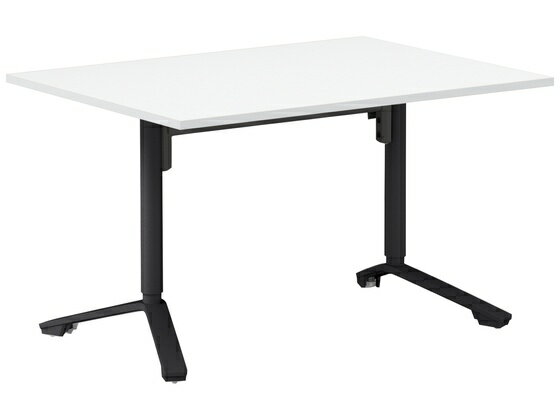 【商品説明】シーンに合わせて高さ調整可能【仕様】●品番：TIN−SK1209M−BPWPW1●カラー／天板表面材：ホワイト、天板エッジ：ホワイト、脚：ブラック●外寸法／幅1200×奥行900×高さ720、800、900mm●天板厚さ／24m...