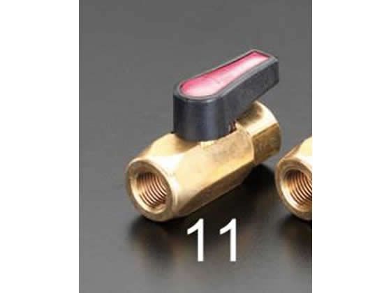 【仕様】●メーカー…ロテックス（ROTEX）●型番…RP4200−1●接続径（NPT）…1／8”×1／8”●ハンドル色…赤●最高使用圧力…3．0MPa●適用パッキン…RP1804（3／8”フレアメス）RP1801（C）（1／4”フレアメス）...