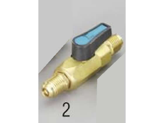 【仕様】●メーカー…ロテックス（ROTEX）●型番…RP4203●接続径（フレアー）…1／4”オス×1／4”オス●耐圧…3．5MPa●使用圧力…3．0MPa●材質…継手：真鍮バルブ：真鍮製●全長…68mm●重量…73g●安全性・作業効率・信...