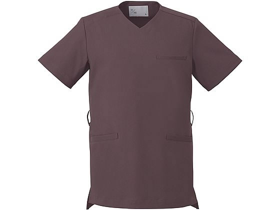 【商品説明】凛とした印象を作るシンプルなVネック。左袖に生地色と同色の［ukaロゴ］刺繍がさりげないアクセント。しっとりと滑らかな肌ざわりと、仕立て映えが特徴の上質感を感じさせる素材。制菌・制電・ストレッチが付与された機能素材。心動かす色を...