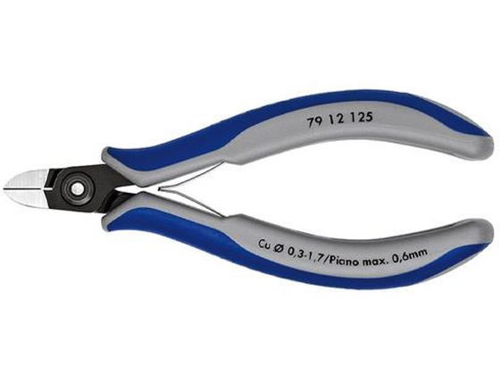 【仕様】●メーカー…KNIPEX（クニペックス）●型番…79　12　125●切断能力（φmm）…軟線：0．3〜1．7、中硬線：1．3、硬線：1、ピアノ線：0．6●全長…125mm●仕上げ…磨き●ハンドル…コンフォート●刃硬度…HRC64●重...